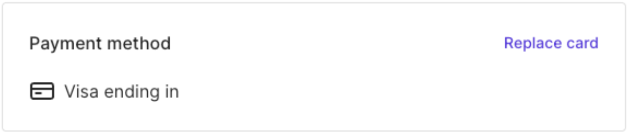 Updating your credit card on file – Rula Patient